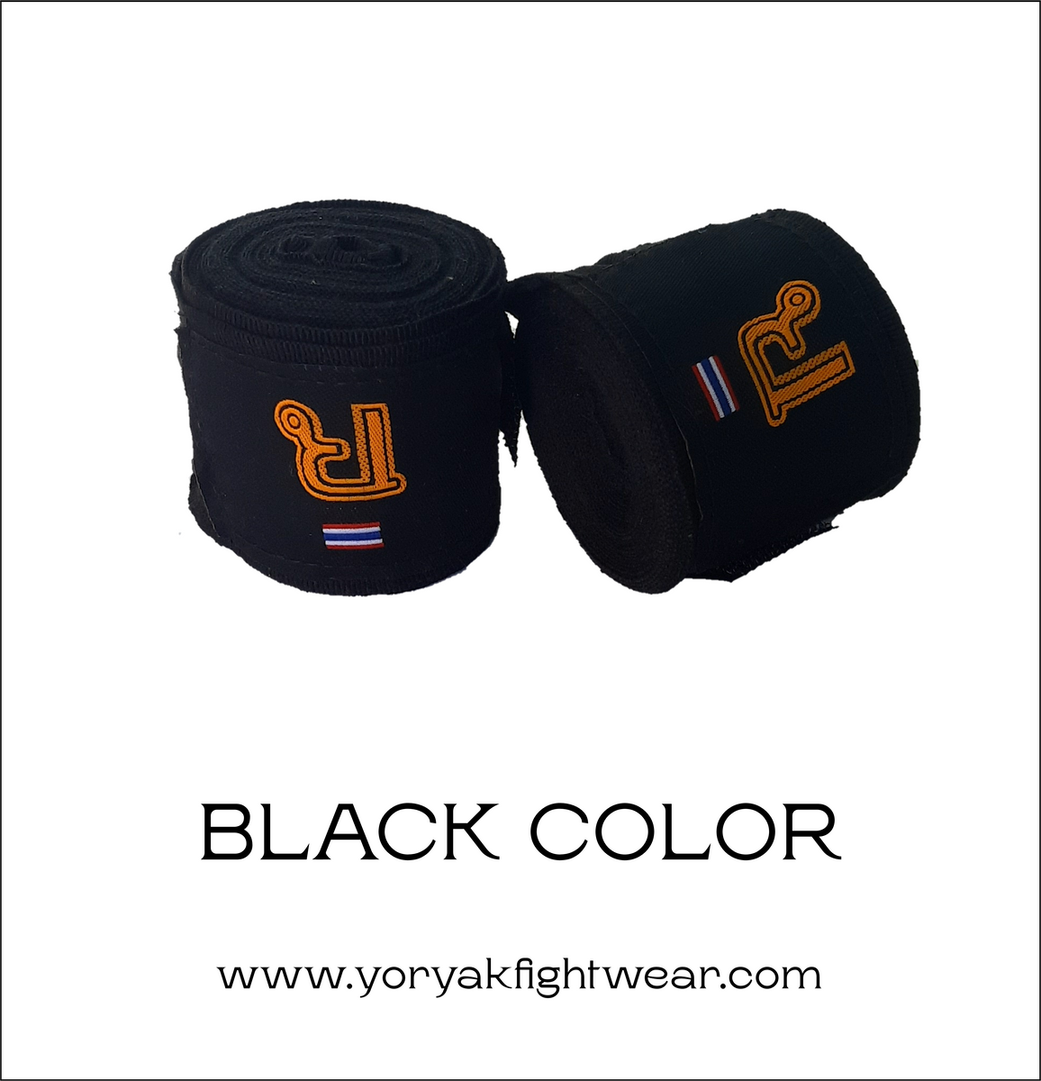 Hand Wrap - Black - 3.5m – Yor Yak Fight Wear